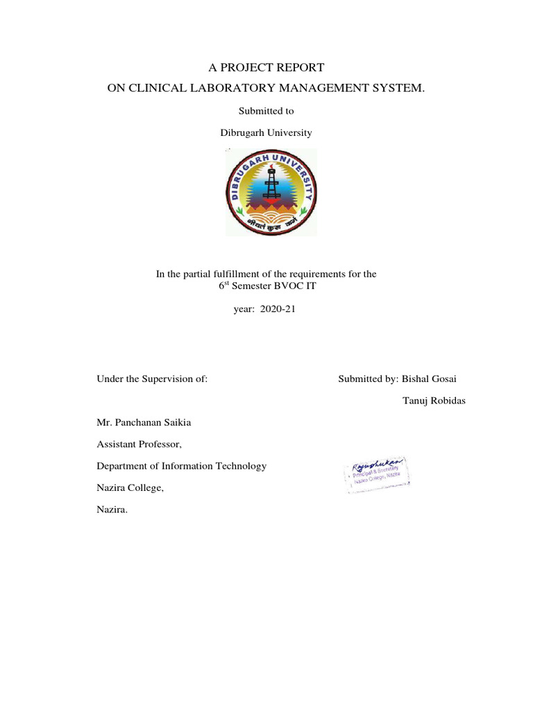 Bvoc It Project | Download Free PDF | Systems Engineering | Computing