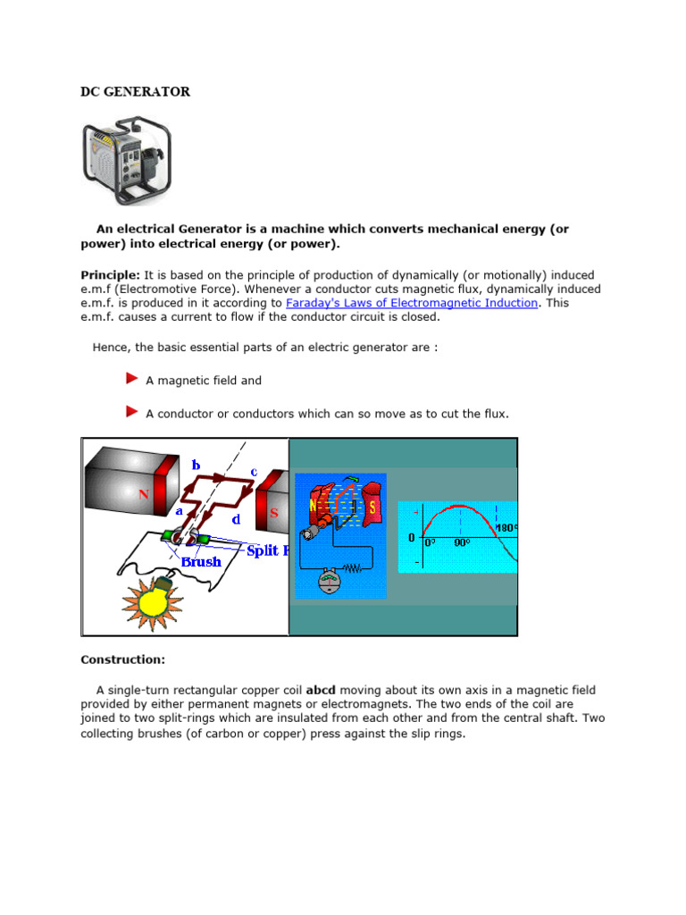 Motor | Download Free PDF | Electromagnetic Induction | Electric Generator