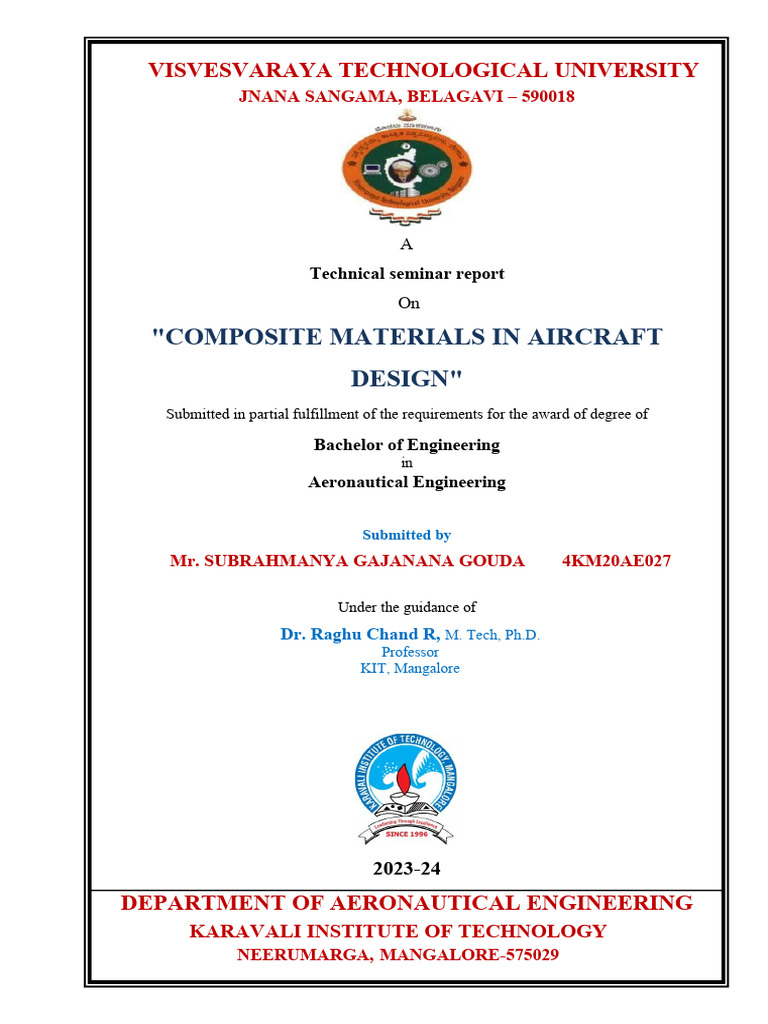 Technical Seminar Merged | PDF | Composite Material | Fibers