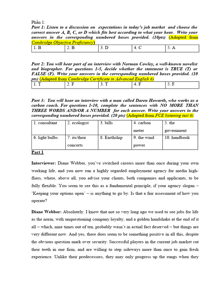 Key TEST 6 | PDF | Carbon Footprint | Extinction