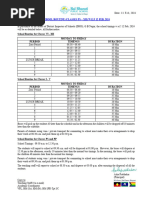 TimeTable - Grade 9 | PDF