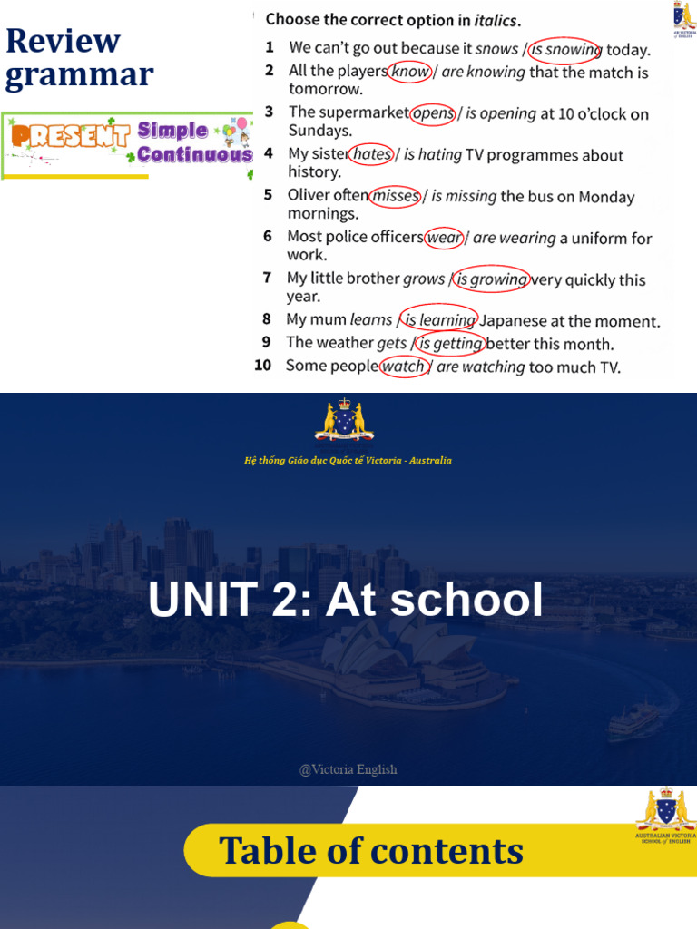 U2 LESSON 1 | PDF | Grammatical Tense | Linguistics