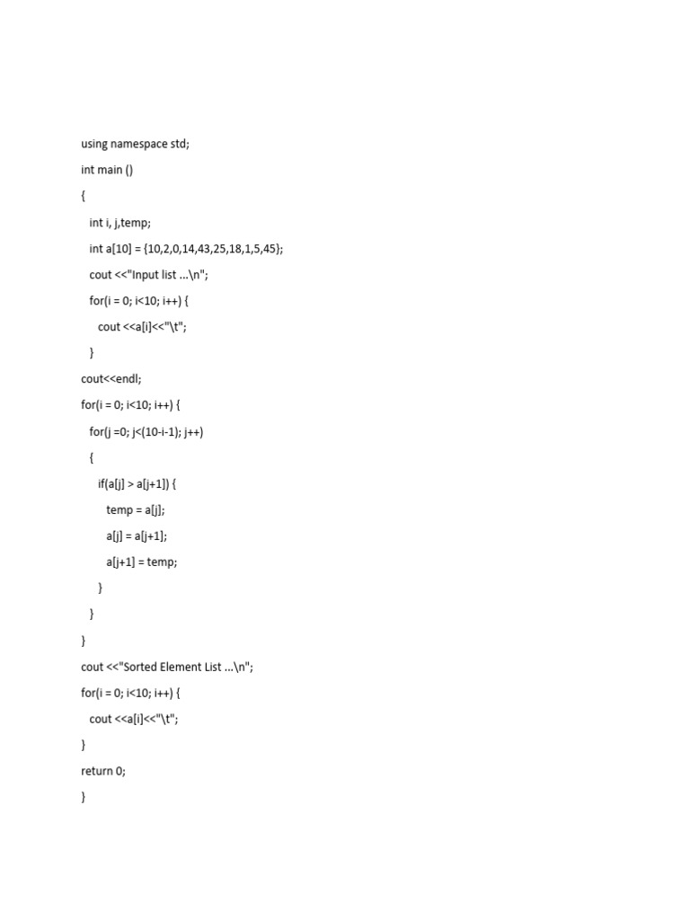 Bubble | PDF | Applied Mathematics | Algorithms And Data Structures