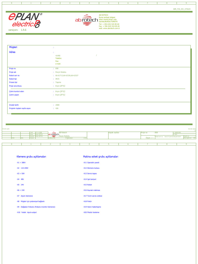 Eplan P8 Örnek Proje | PDF