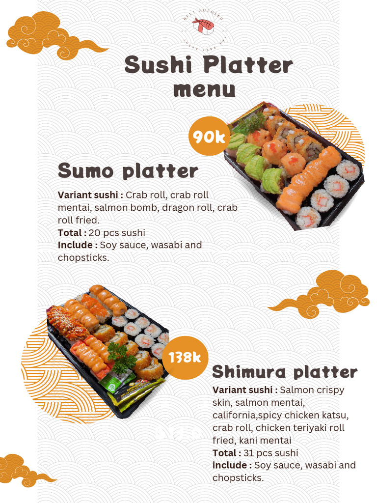 lemEKIv2SqSTvk93mPxg - Price List Sushi Platter | PDF