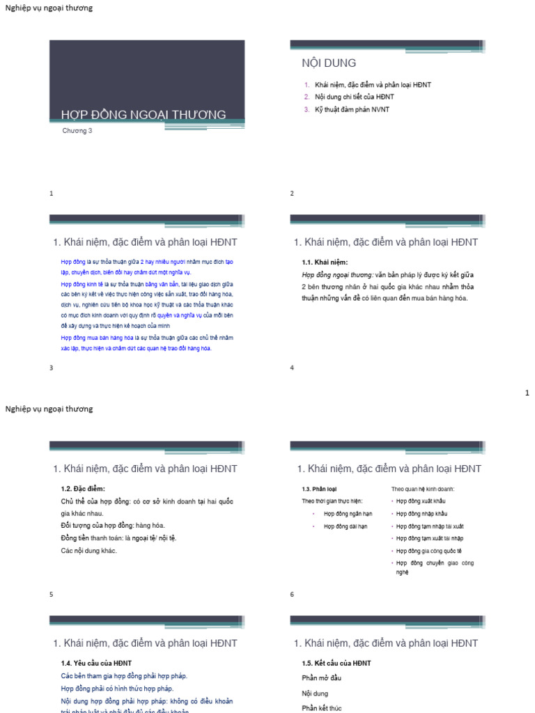 Chương 3 - H P Đ NG NGO I THƯƠNG | PDF