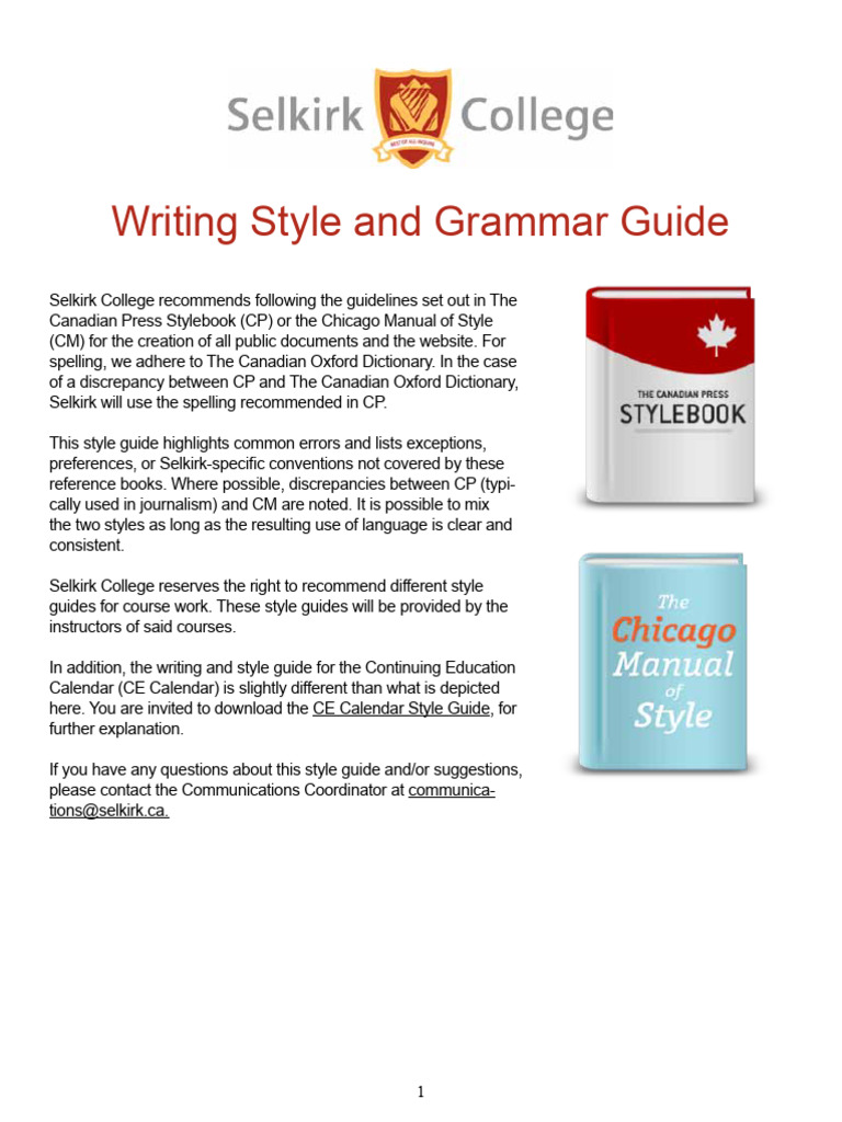 Writing Style Guide | PDF | Academic Degree | Transgender