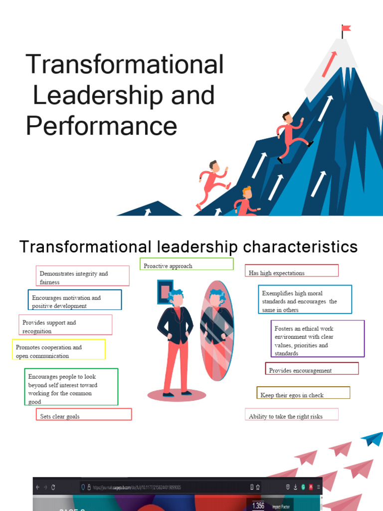 Transformational Leadership and Performance | PDF | Leadership ...
