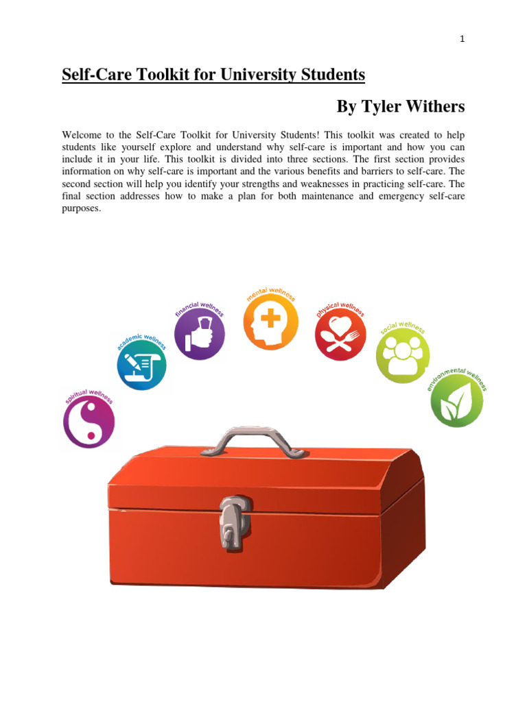 University Student Self-Care Guide | PDF | Behavior | Stress (Biology)