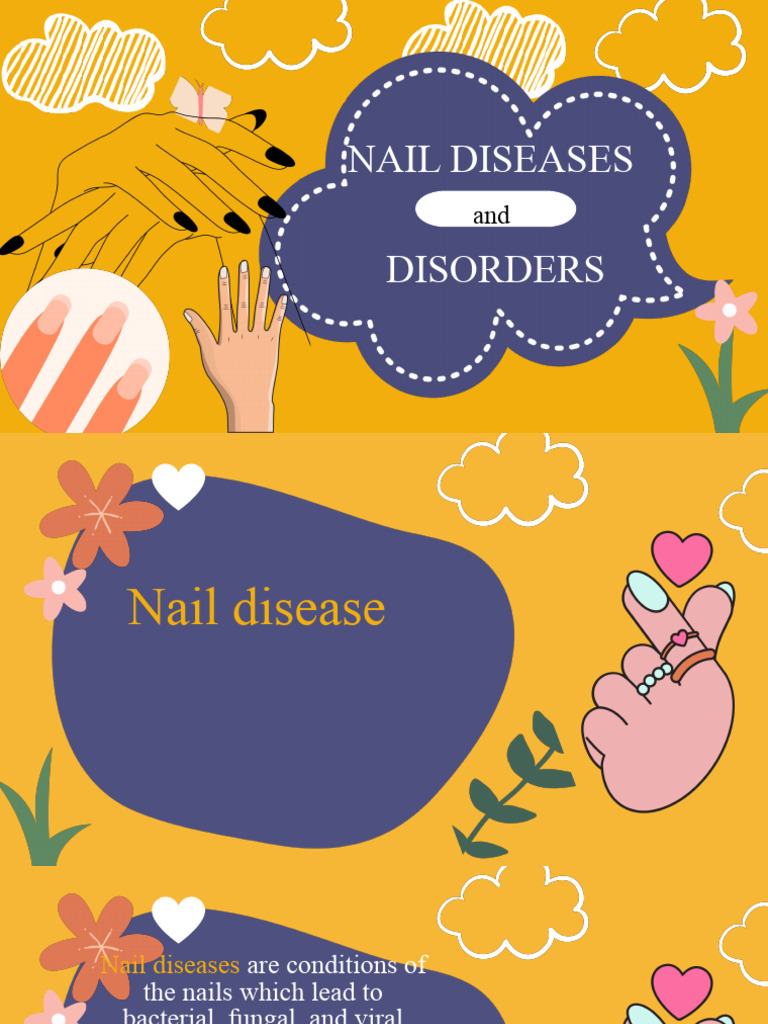 nail diseases and disorders (1) | PDF | Nail (Anatomy) | Epidemiology