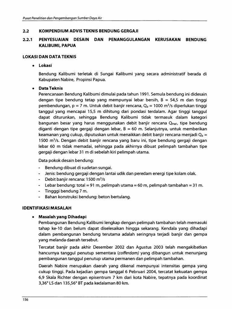 Jenis Bendung - 04 Bendung Gergaji | PDF