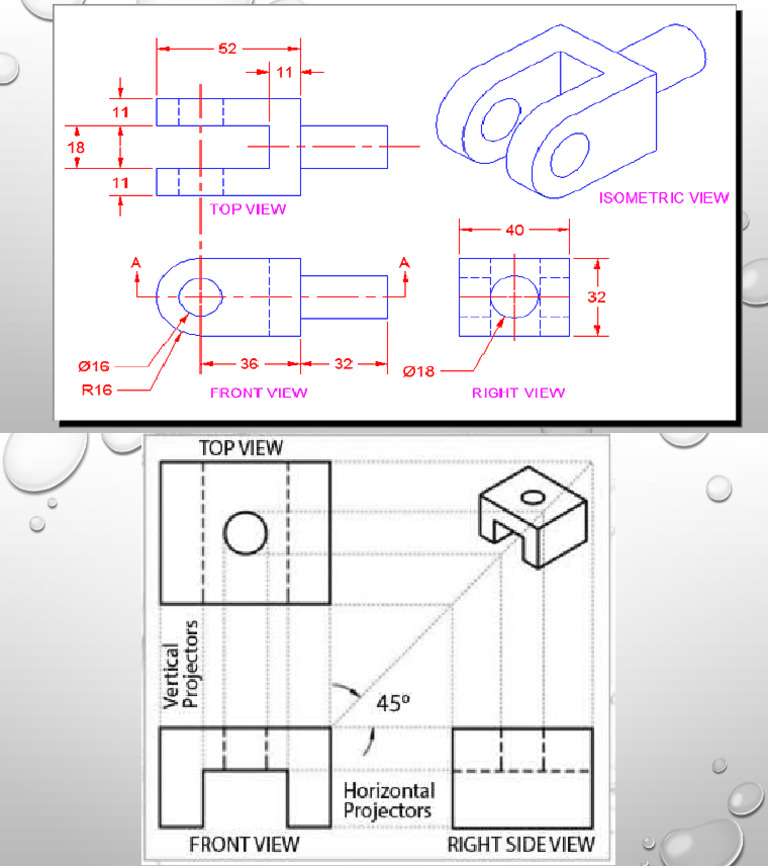 Orthographic Projection | PDF