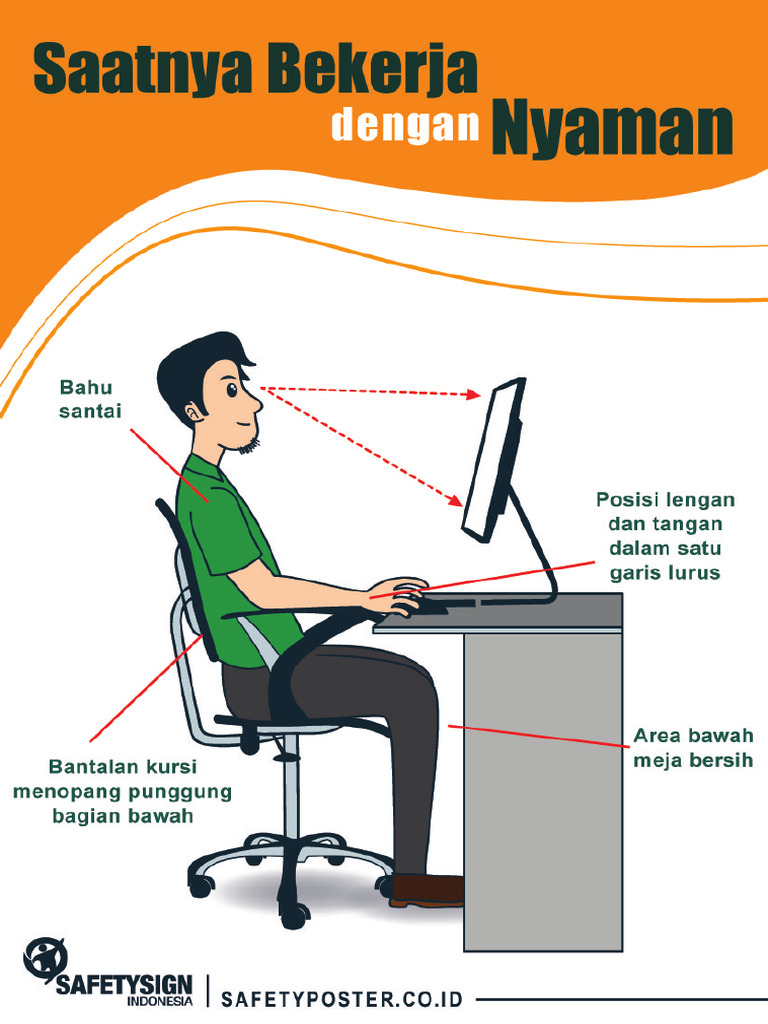 FREEBIES - POSTER ERGONOMI - WWW - SafetyPoster.co - Id | PDF