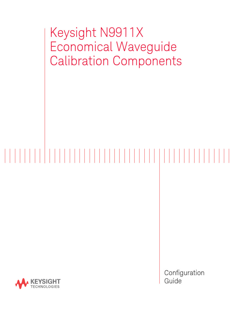 N9911X Economical Waveguide Calibration Components | PDF | Screw ...
