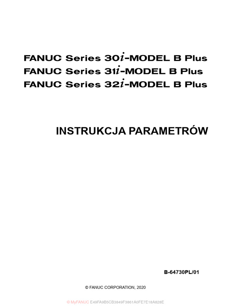 B-64730PL_01 parameter manual | PDF