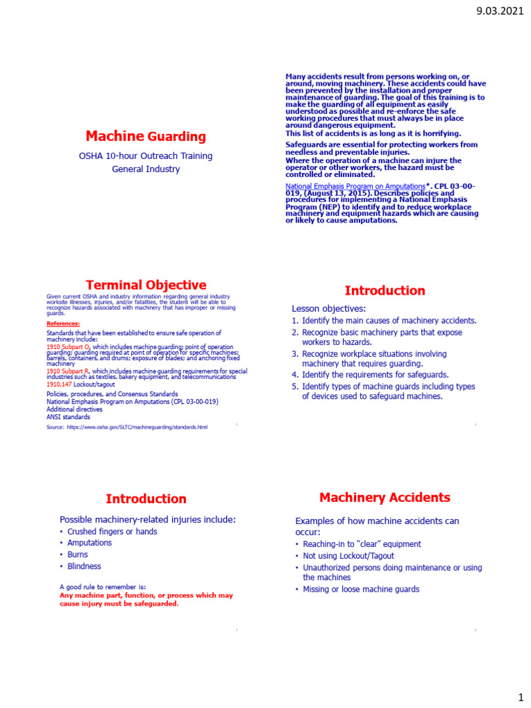 Machine Guarding | Download Free PDF | Machines | Belt (Mechanical)