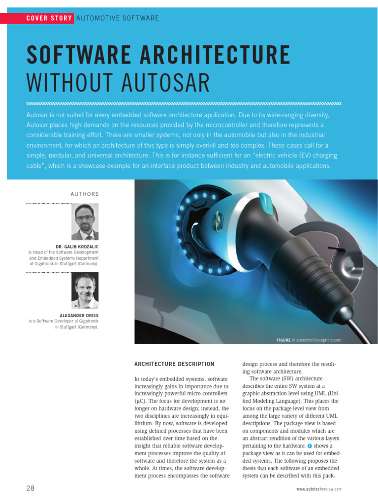 Embedded Software Architecture Guide | PDF | Embedded System | Operating System