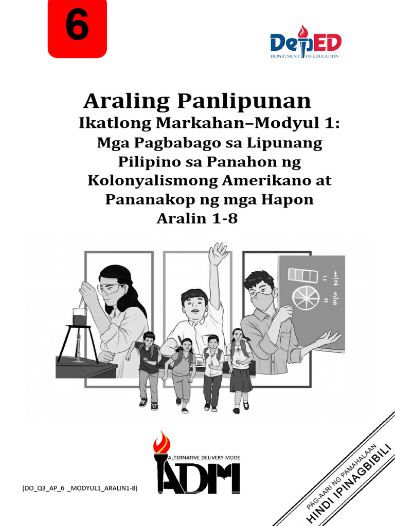 AP Grade 6 q3 Module | PDF