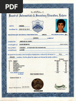 10th Class Marksheet | PDF