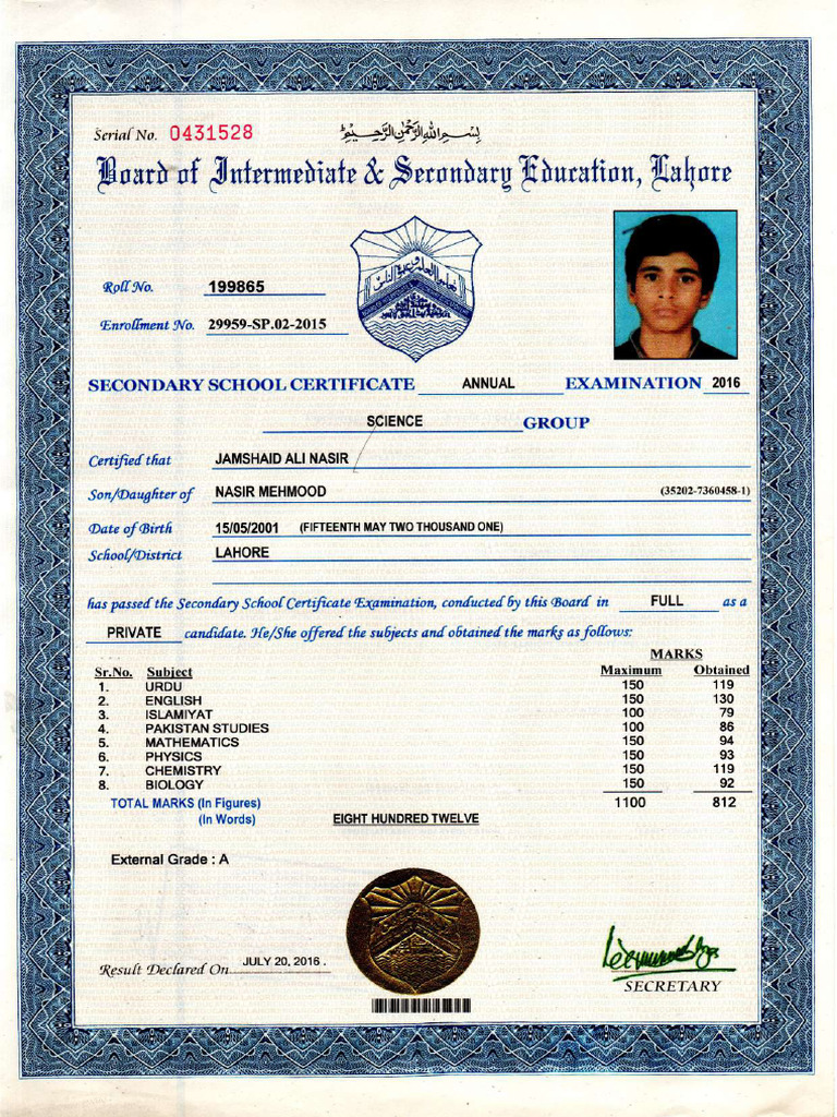 Matric Merged (1) Compressed | PDF