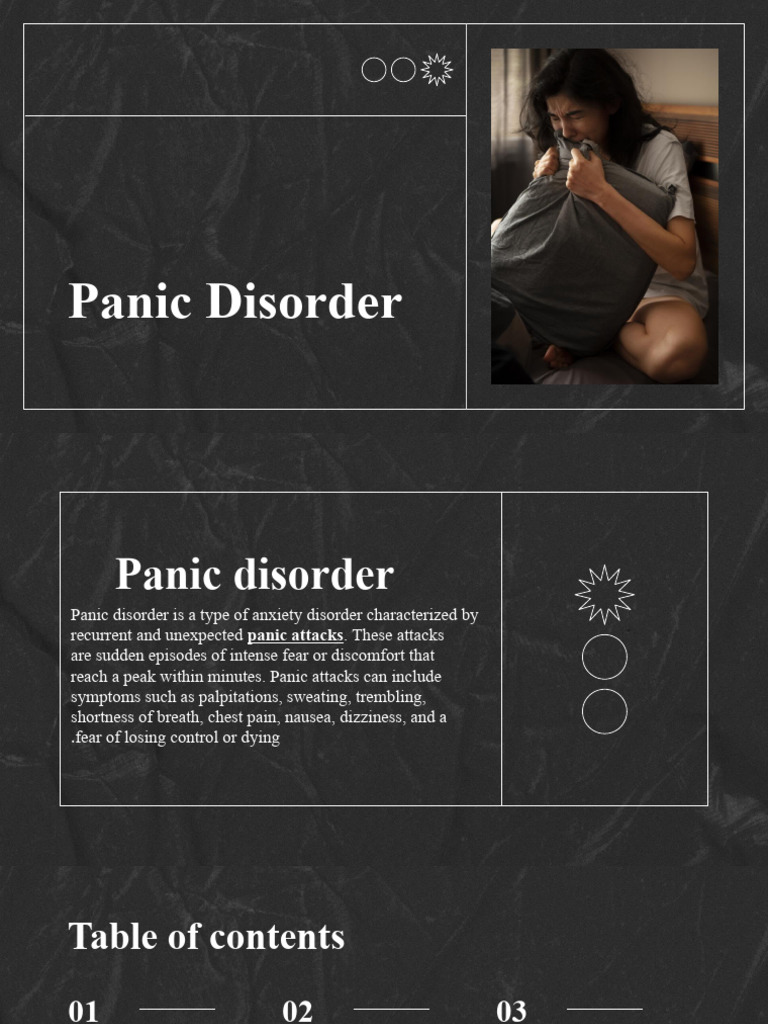 Understanding Panic Disorder | PDF | Panic Disorder | Panic Attack