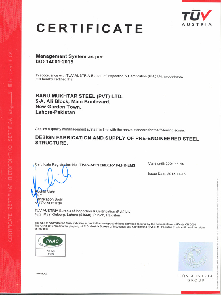 Iso 14001-2015 HQ | PDF