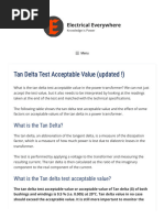 General Sheath Test Procedure HV Cable | PDF | Direct Current | Switch