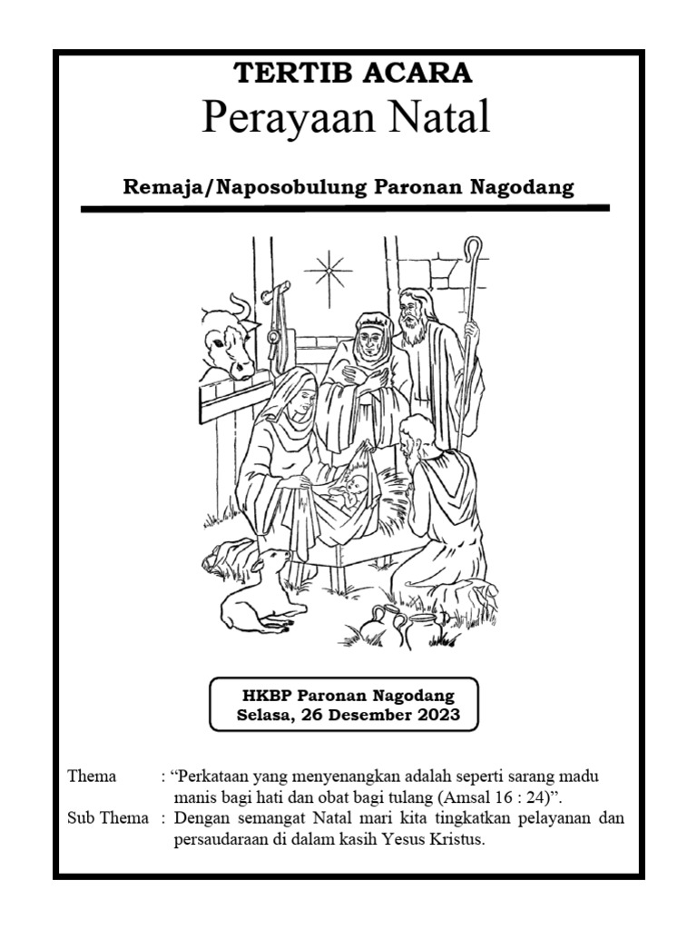 Acara Natal RENA | PDF