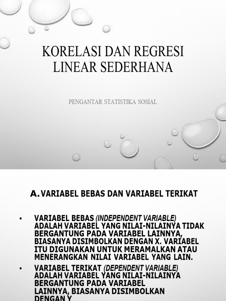 Bahan Ajar Analisis Data Bivariat | PDF