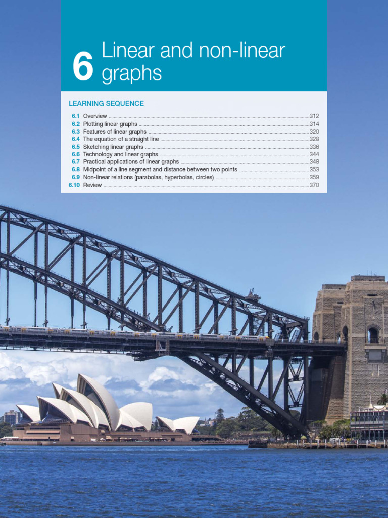 Year 9 Linear and Nonlinear Graphs | PDF | Slope | Nonlinear System