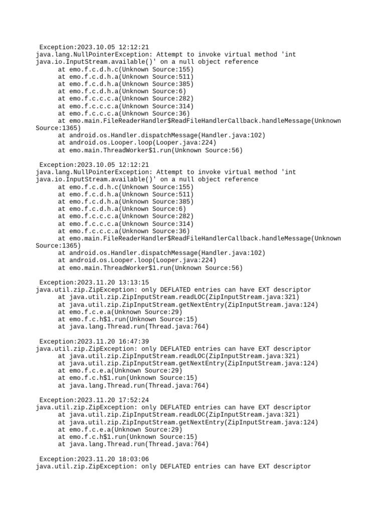 Yozo Log | PDF | Java Platform | Object (Computer Science)