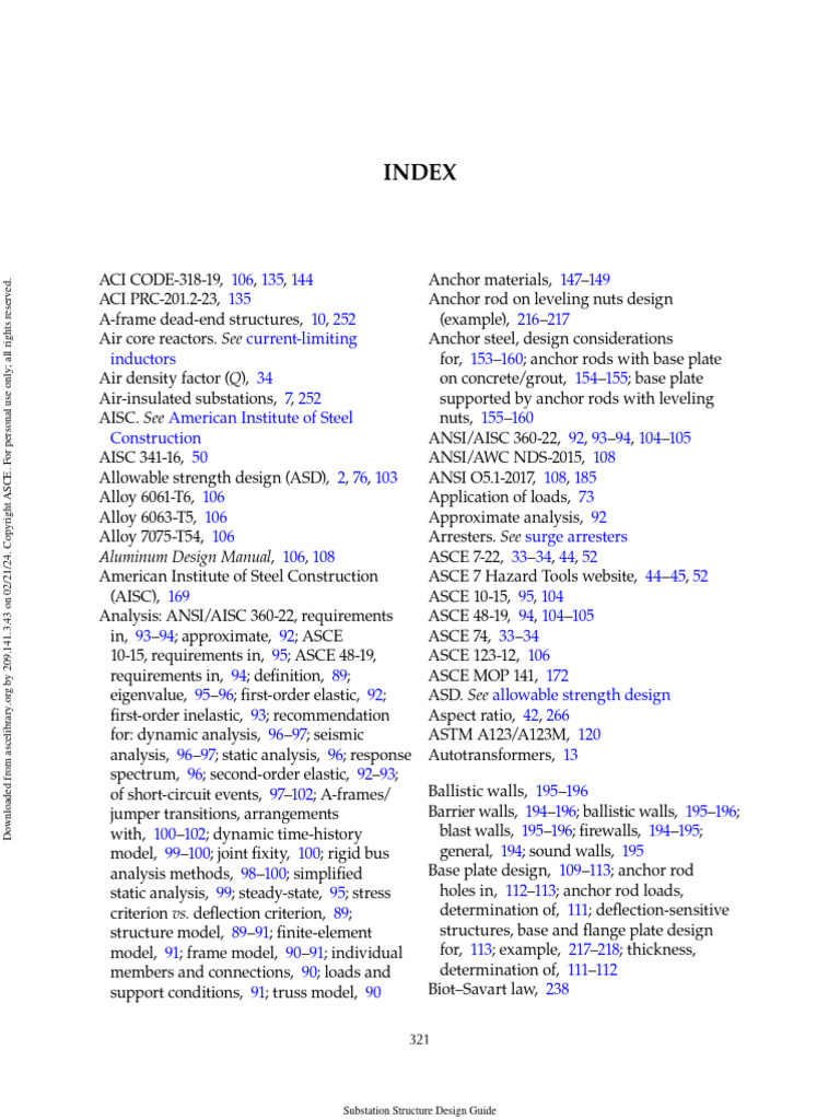 2023 Back Matter For Substation Structure Design Guide | PDF | Deep ...