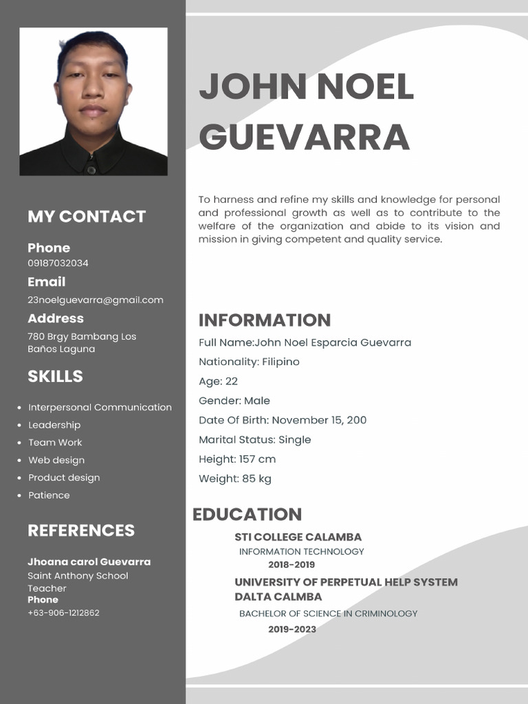 John Noel Resume | PDF