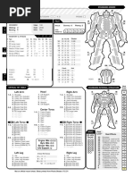 BattleTech Record Sheets (Flechs) : Flea | PDF