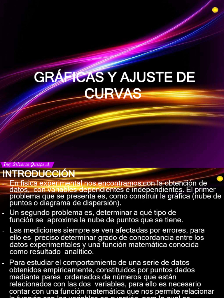 Ajuste de Curvas | PDF | Curva | Mínimos cuadrados