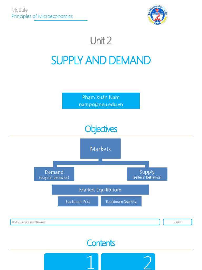 Unit 2 | PDF | Supply And Demand | Supply (Economics)