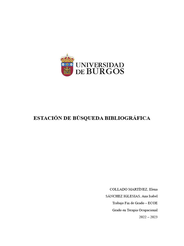 TFG (Ecoe) Elena Collado Martã - Nez. Estaciã - N Bibliogrã - Fica ...