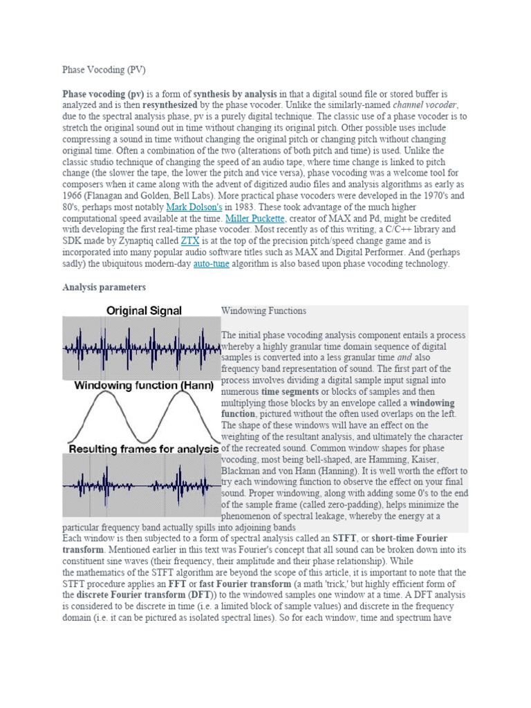 Week 8 Analysis By Synthesis Pdf Applied Mathematics Computer Engineering
