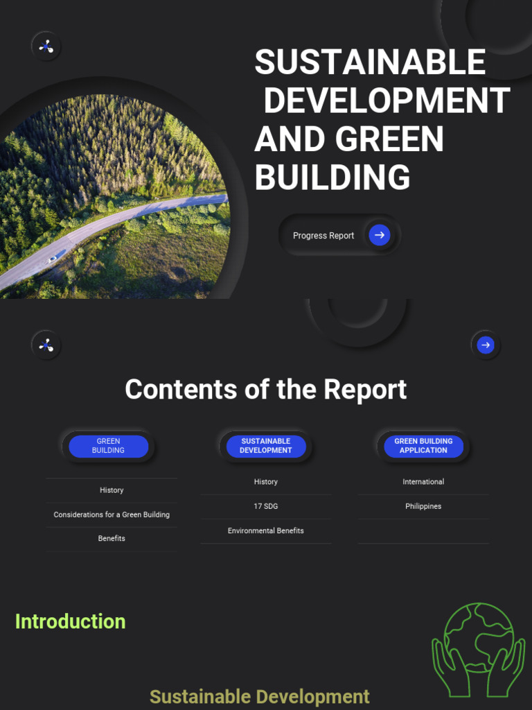 Sustainable Development and Green Building | PDF | Green Building ...