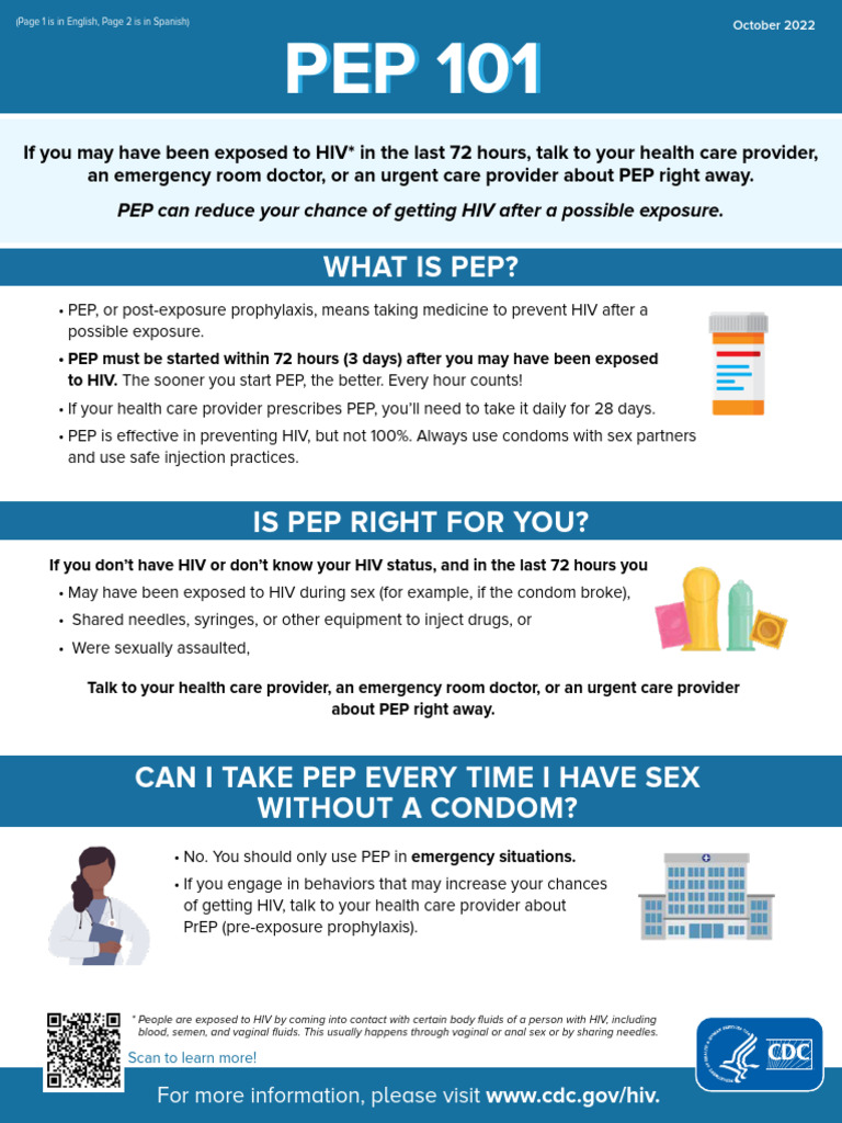 Understanding PEP for HIV Exposure | PDF | Male Genital Disorders ...
