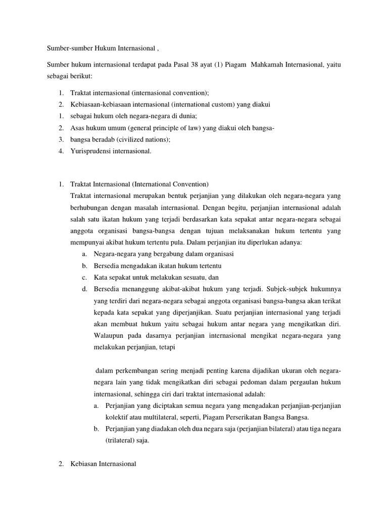 Sumber-Sumber Hukum Internasional - (19104034 - Muhammad Aidil Azzam ...