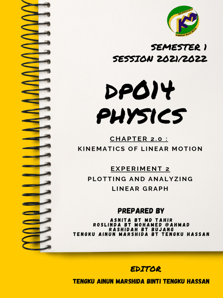 E-Book Chapter 2 and Experiment 2 Dp014 | PDF | Acceleration | Velocity