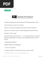Citf Practice Test | PDF | Letter Of Credit | Invoice