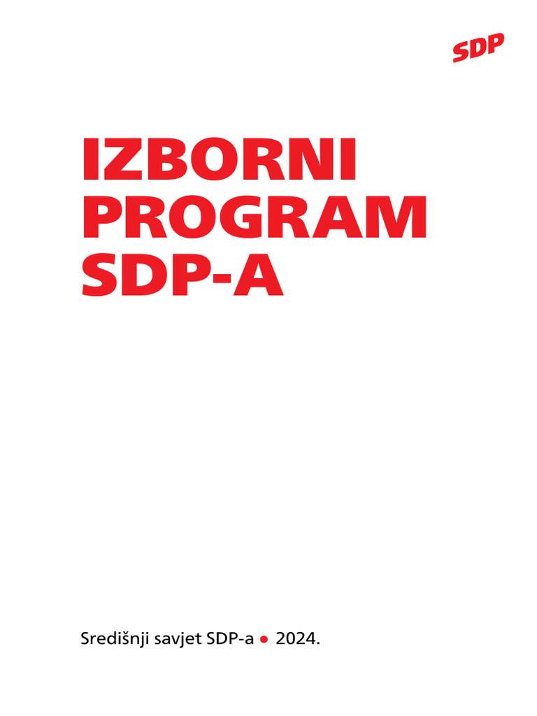 SDP Program 2024 | PDF