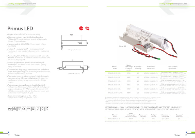 Primus LED | PDF
