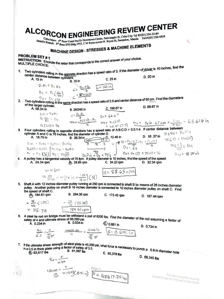 Problem Set 1 | PDF