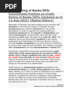 DBRS Rating Scale | PDF | Bond Credit Rating | Credit Risk