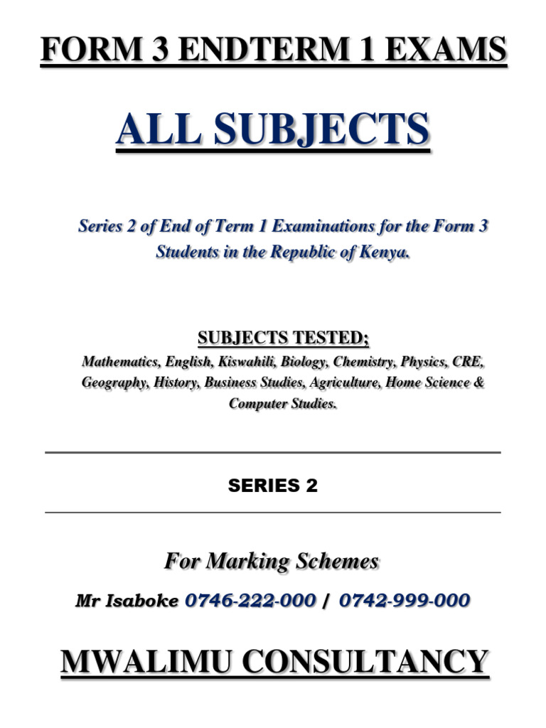 f3 Endterm 1 Series 2 | PDF | Catalysis | Combustion