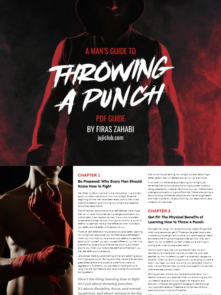A Man S Guide To Throwing A Punch | PDF | Kettlebell