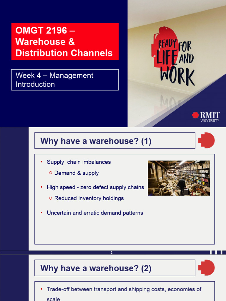 Introduction To Warehouse Management | Download Free PDF | Warehouse ...